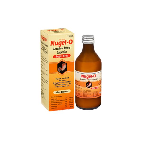 Nugel-O Sugar Free Antiacid Suspension 200ml – Reavley Chemist GH